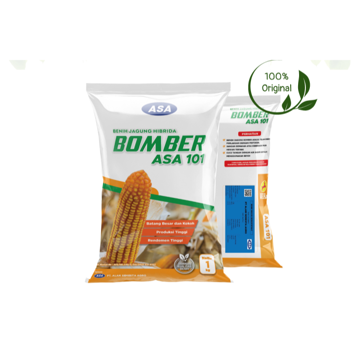 Jual BENIH JAGUNG HIBRIDA BOMBER ASA 101 1KG | Shopee Indonesia