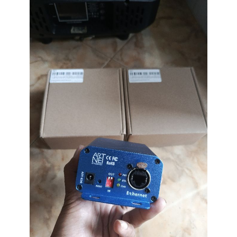 Jual Artnet DMX Controller 2 Port x 512 Channel Total 1024 Channel ...