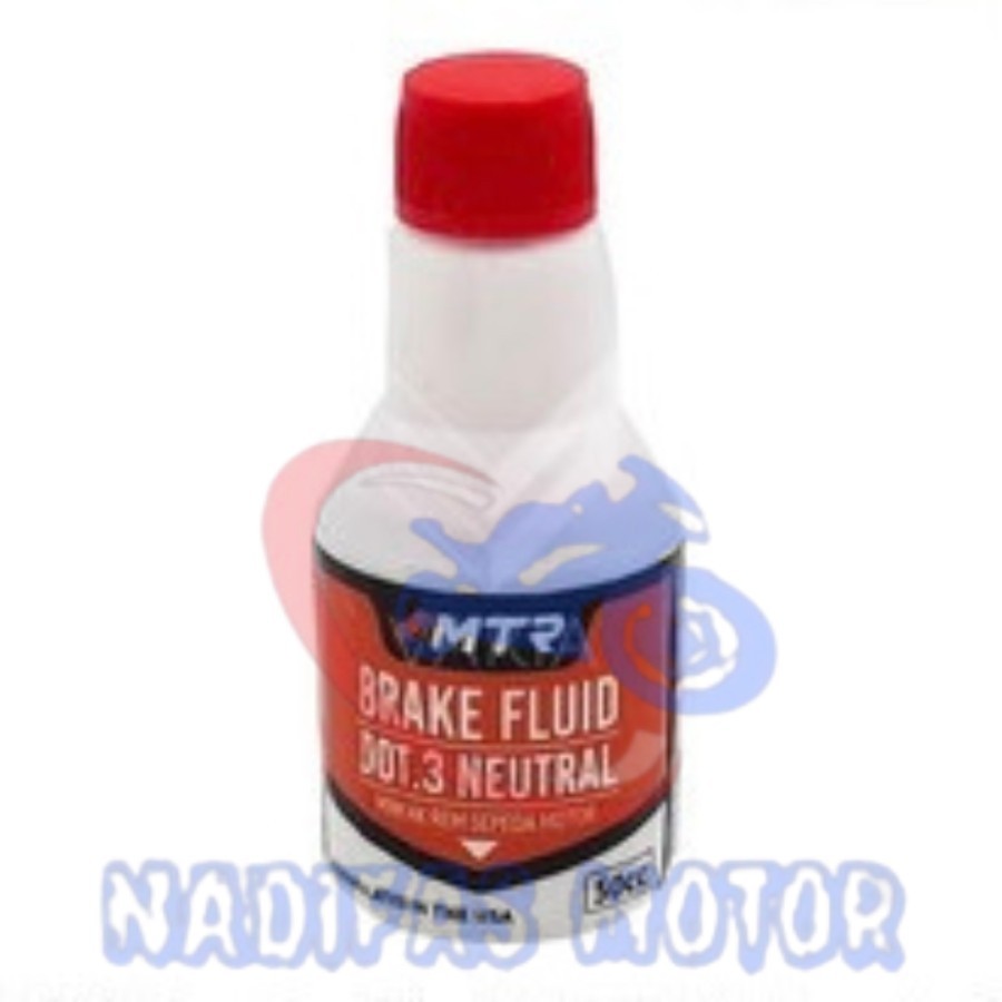 Jual Oli Rem MTR 50ml Original 1 Dus Isi 24 Botol Oil Brake Fluid DOT 3 ...