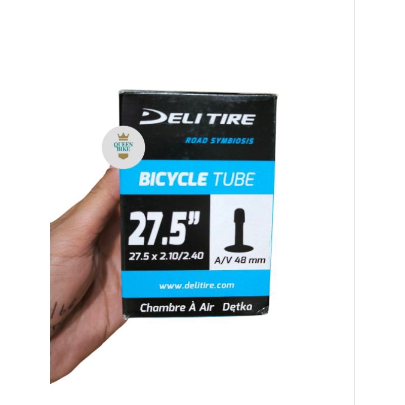 Jual Ban Dalam Sepeda 27.5x1.75/2.125 Cop Motor American Valve Av 48mm DELI TIRE | Shopee Indonesia