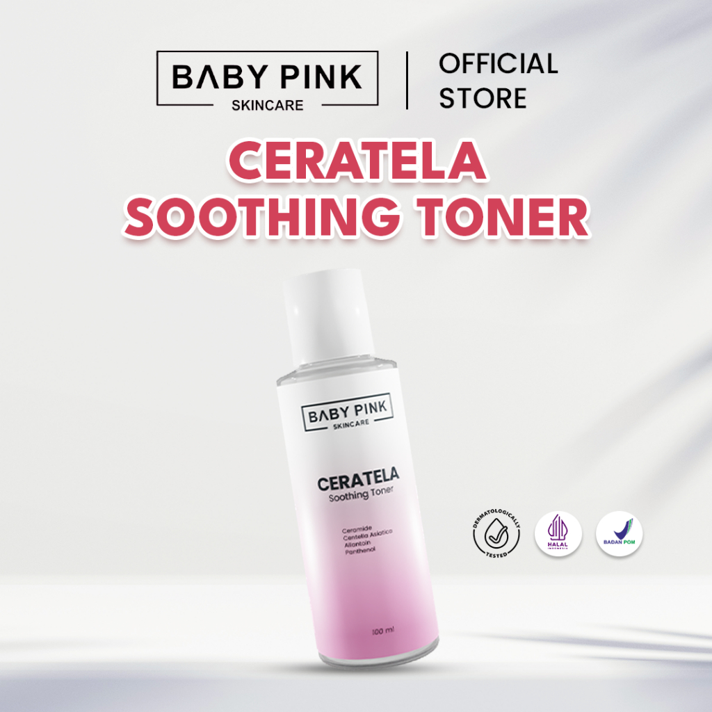 Jual BABY PINK SKINCARE - Soothing Toner 100ML Ceratela with Ceramide ...