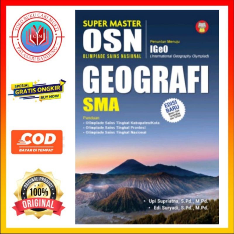 Jual YRAMA WIDYA BUKU SUPER MASTER OSN GEOGRAFI SMA EDISI BARU | Shopee Indonesia