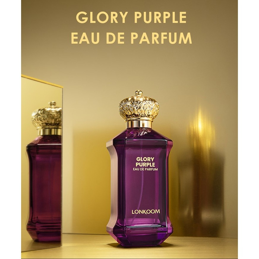 Jual LONKOOM Parfum Glory Purple Ungu Eau De Perfume 100ml Minyak Wangi ...