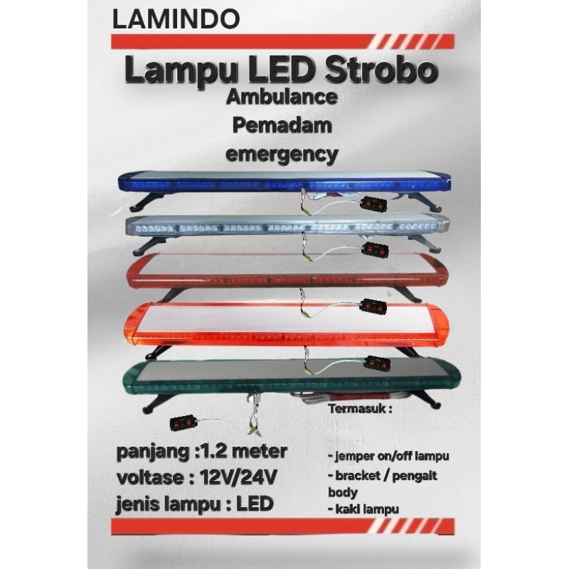 Jual Hanya Lampu aja ambulance LightBar LED Emergency LTF8016 Ambulance ...