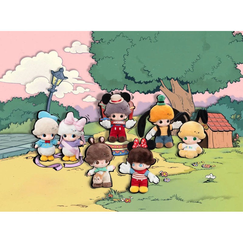 Jual DIMO WORLD x DISNEY PLUSH KEYCHAIN POPMART ORIGINAL | Shopee Indonesia