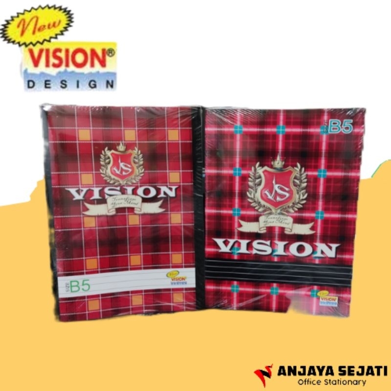 Jual Buku Tulis Vision Besar Boxy 42 Lembar | Per pak | Shopee Indonesia