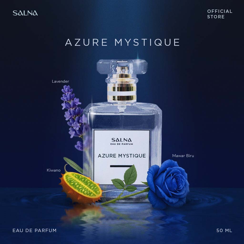 Jual Salna Parfum - Azure Mystique (30ml) Eau De Parfum - Segar dan Modern | Shopee Indonesia