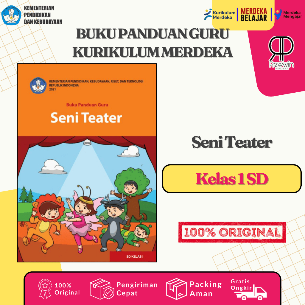 Jual Buku Panduan GURU SENI TEATER Kelas 1 SD - Kurikulum Merdeka | Shopee Indonesia