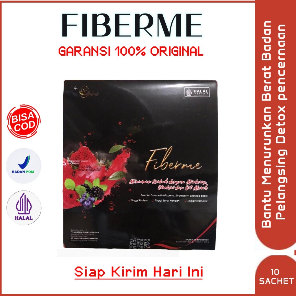 Jual Fiberme Icha Atazen Yuhu Official Original Serat Fiber Slim ...