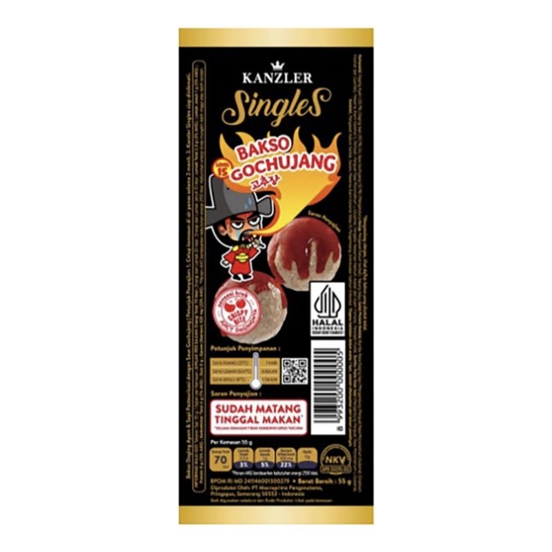Jual KANZLER BAKSO SINGLES 1BOX ISI 12 GOCHUJANG | ORIGINAL | KEJU ...