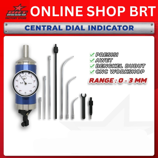 Jual IZZI CENTRAL DIAL INDICATOR BRT Alat Ukur Center Indikator P50910 ...