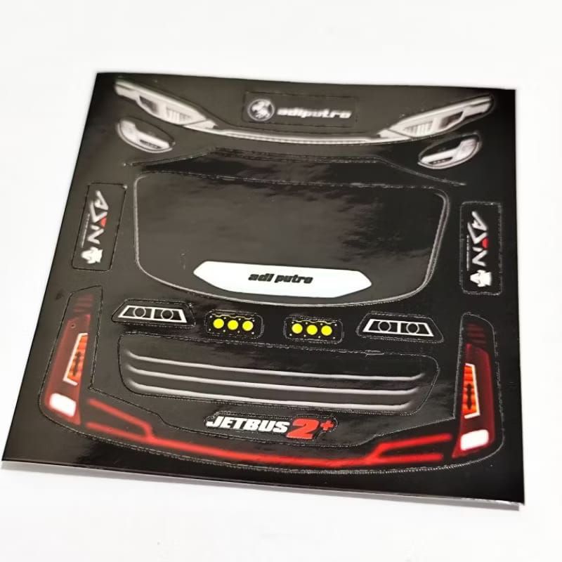 Jual STIKER HEADLAMP JETBUS 2 / JB2 UNTUK MINIATUR BUS PLASTIK | Shopee ...