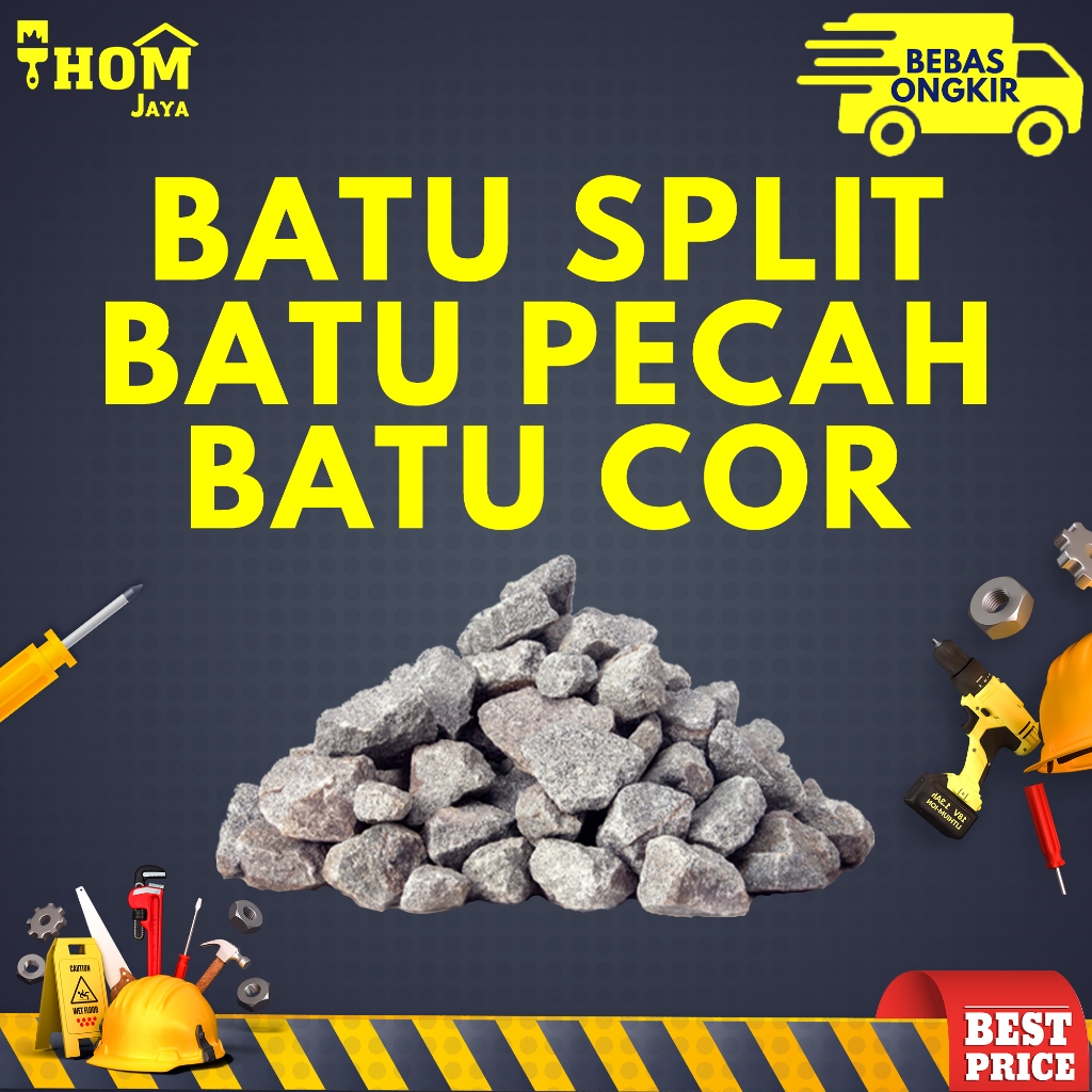 Jual BATU SPLIT COR / BATU SPLIT / BATU BELAH / BATU COR | Shopee Indonesia