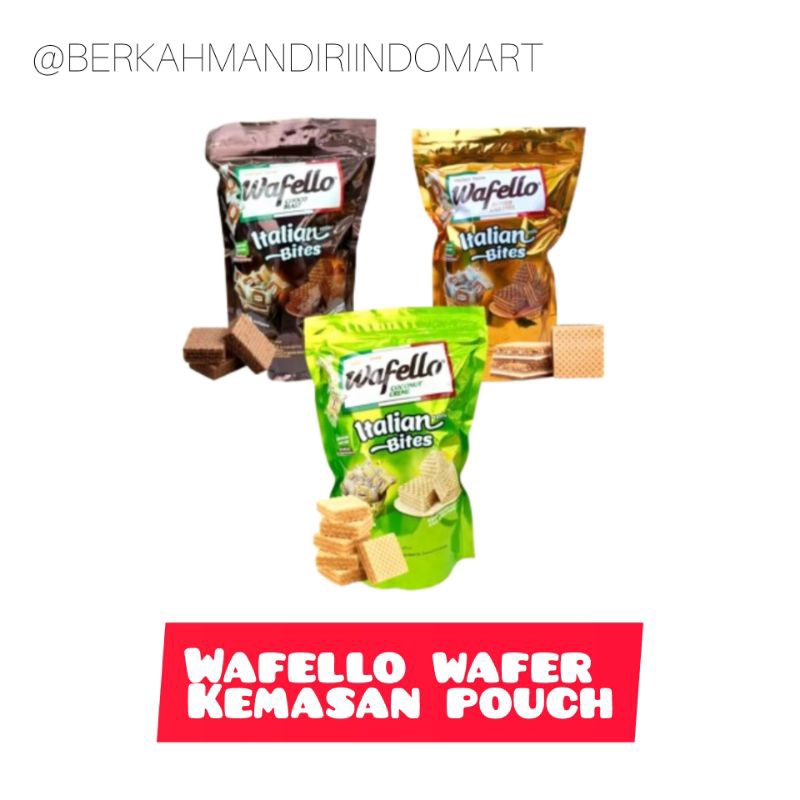 Jual Wafello pouch isi 20 pcs | 190 gram | Shopee Indonesia