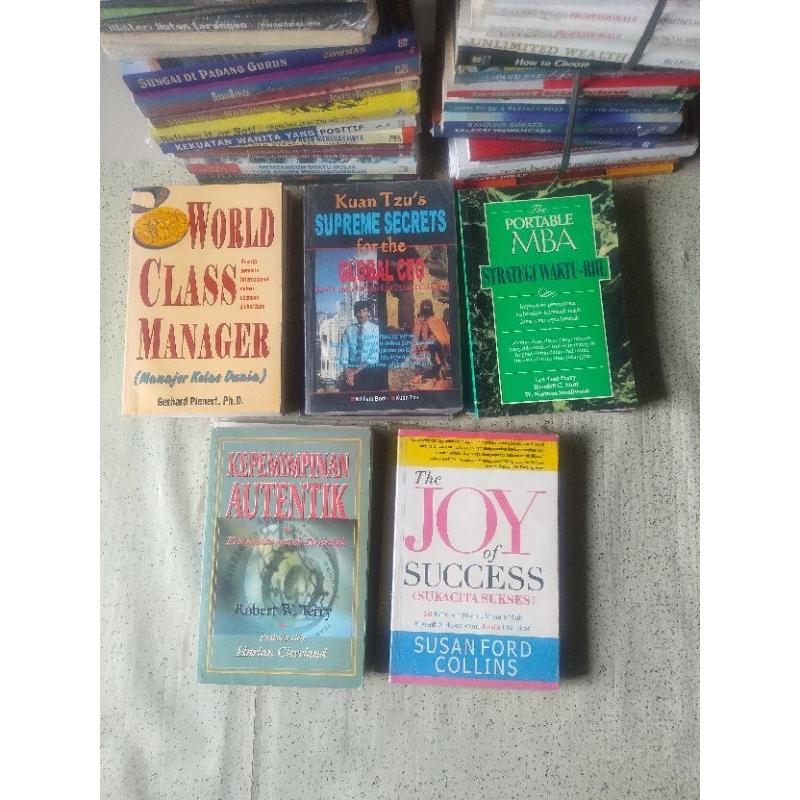Jual Buku Bisnis - Pengembangan Diri, WORLD CLASS MANAGER, Kuan Tzu's ...