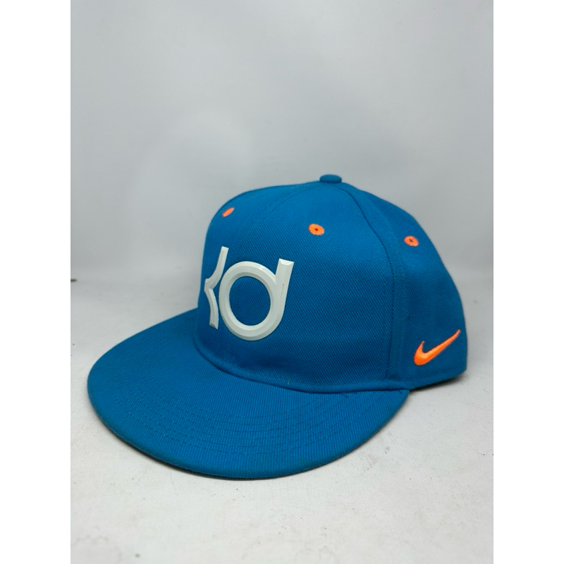 Jual SECOND Nike True KD Kevin Durant Aqua Blue & Orange Adjustable ...