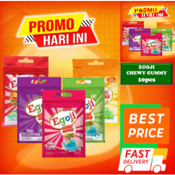 Jual EGOJI Gummy // ed mei 2027 // Vitamin Kunyah 1 Sachet 10 Pcs ...