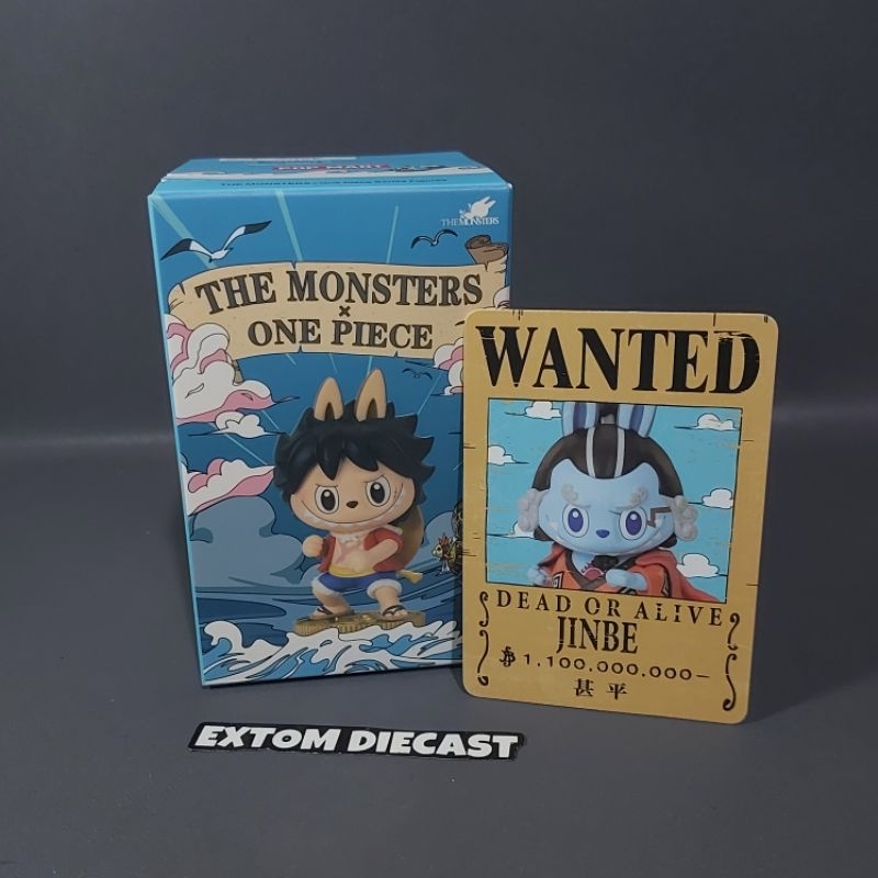 Jual Pop Mart The Monsters Labubu X One Piece (JINBEI) | Shopee Indonesia
