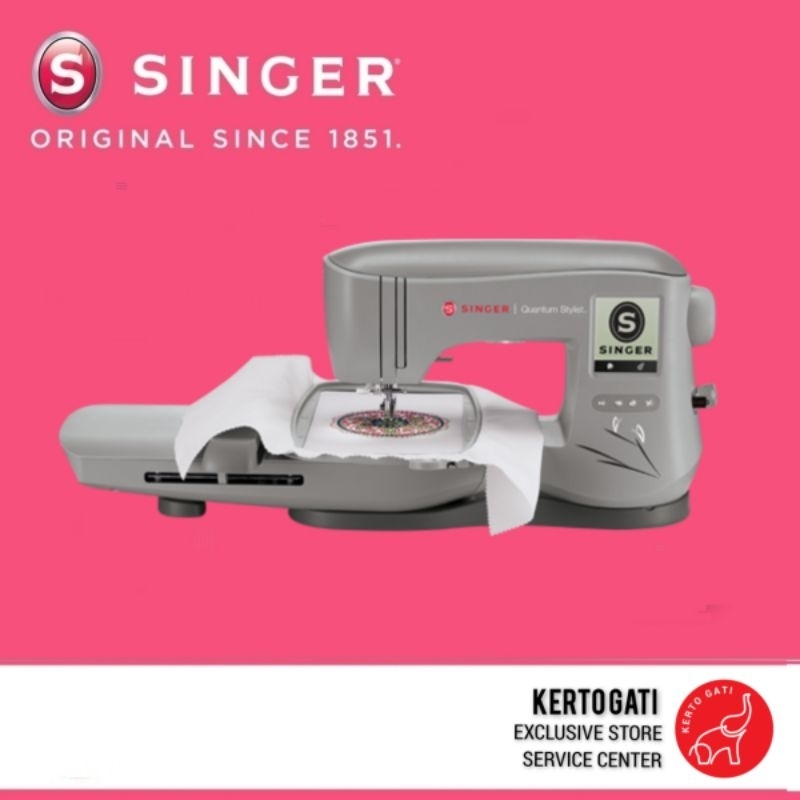 Jual Mesin Bordir SINGER EM200 - MESIN BORDIR PORTABEL | Shopee Indonesia