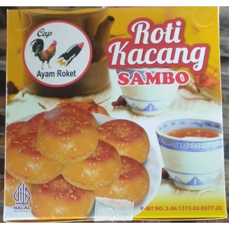 Jual Roti Kacang Sambo cap Ayam roket Siantar | Shopee Indonesia