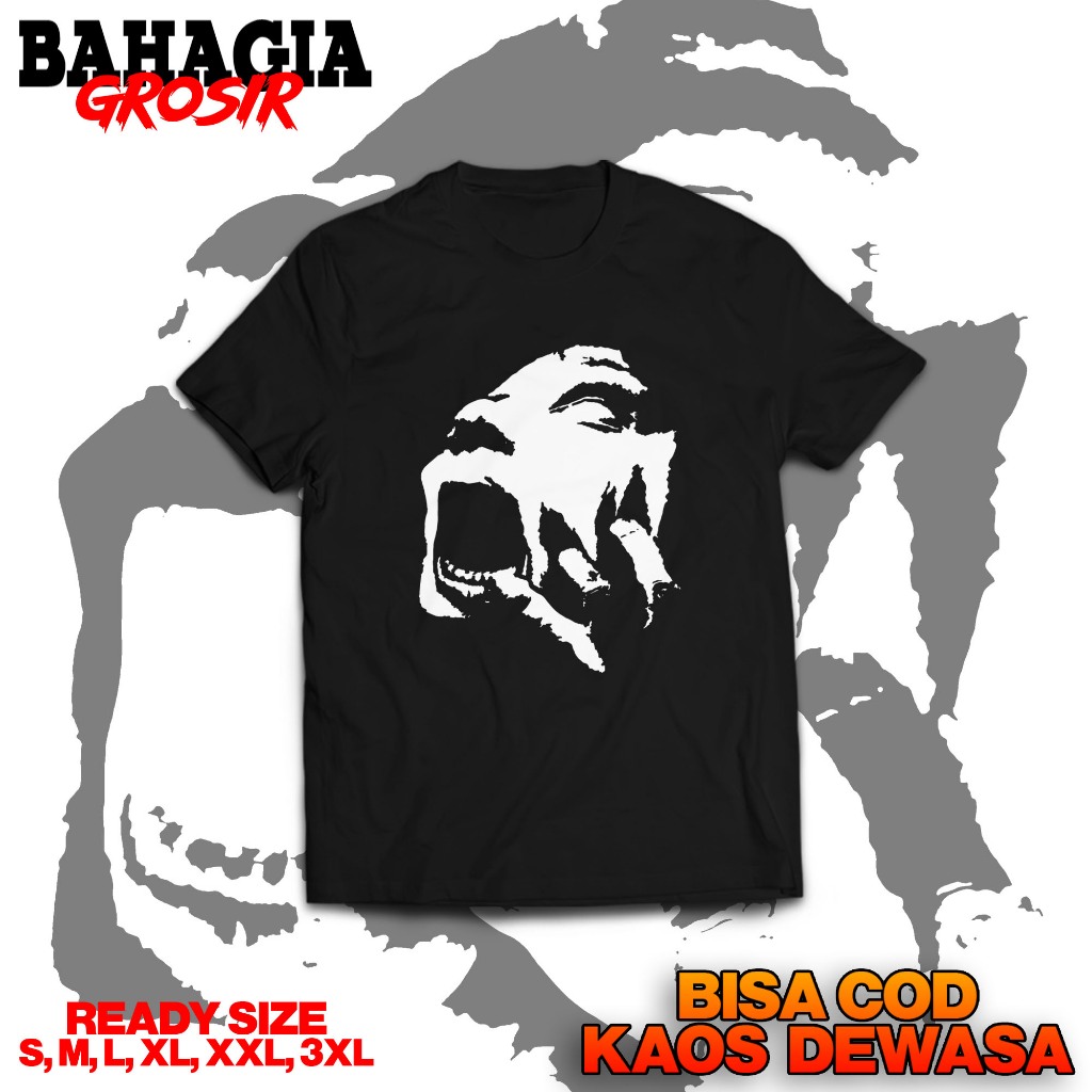 Jual Tshirt Skena Skull Terbaru Cakar Muka Baju Distro Skena Terkini ...