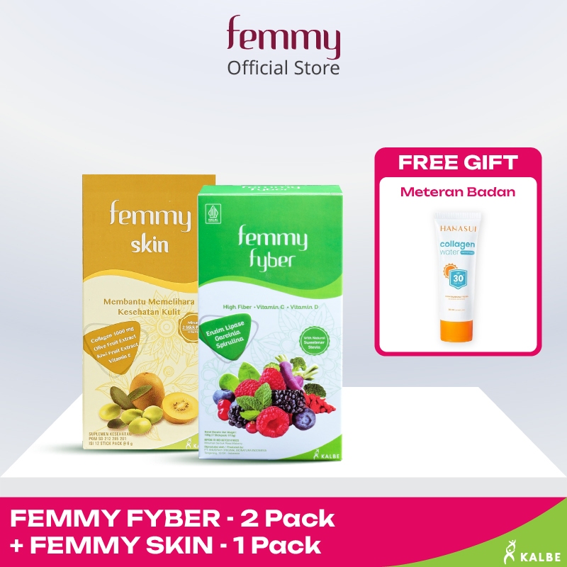 Jual Running Package - Femmy Fyber Minuman Diet Fiber + Femmy Skin ...