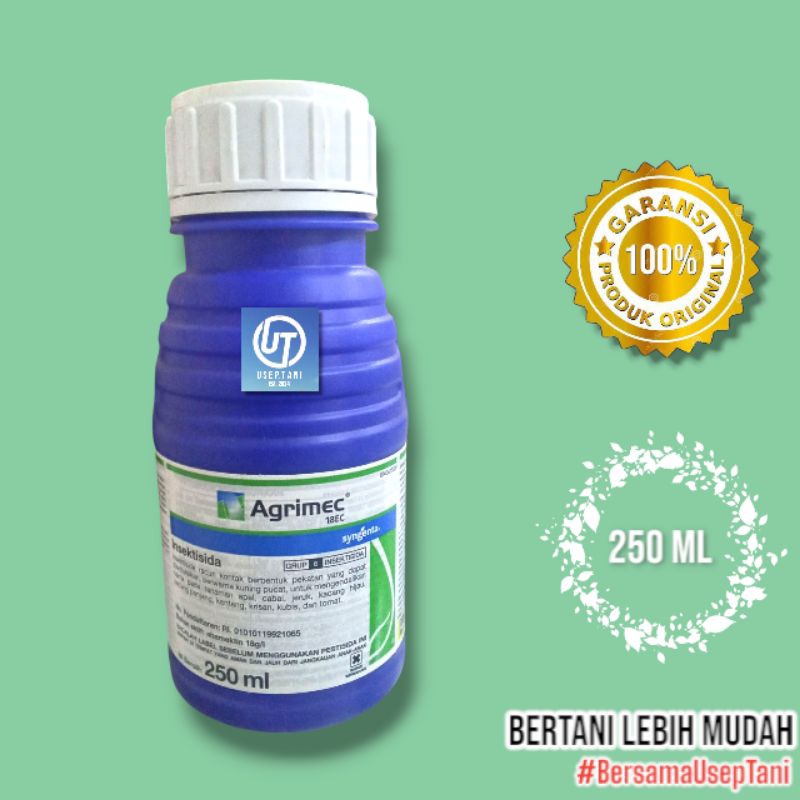 Jual AGRIMEC 18 EC KEMASAN 250 ML INSEKTISIDA HAMA KUTU | Shopee Indonesia