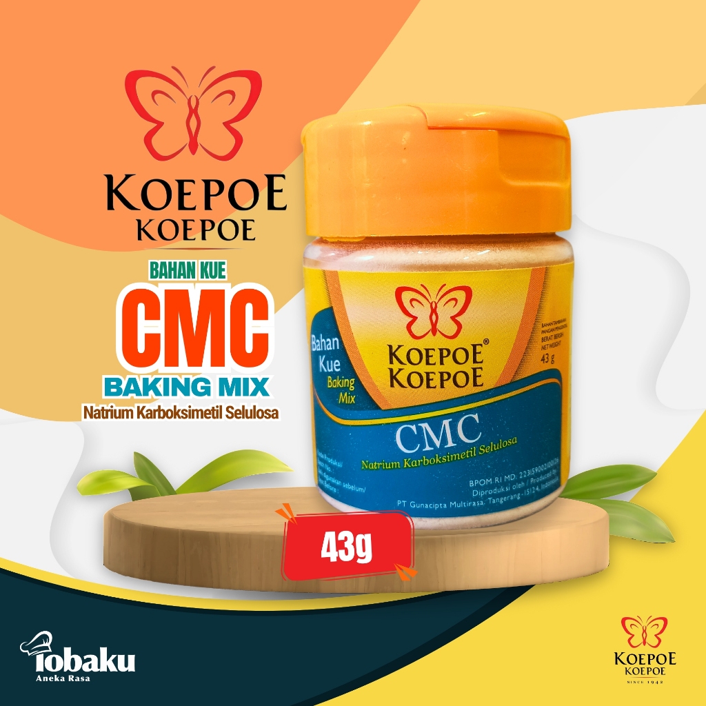 Jual KOEPOE KOEPOE Baking Mix CMC Natrium Karboksimetil Selulosa ...