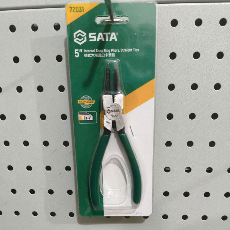 Jual SATA 72031 Tang Snap Ring Plier Internal Straight 5 Inch D 10 - 22 ...