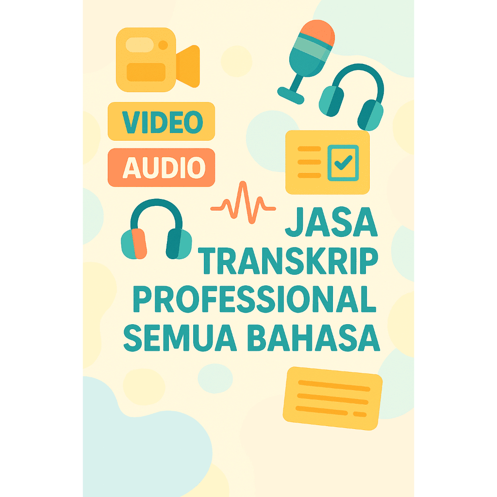 Jual JASA TRANSKRIP VIDEO, AUDIO, WAWANCARA DALAM TEKS (SEMUA BAHASA ...