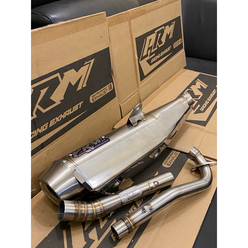 Jual knalpot standar racing supra fi original prm racing exhasut pnp ...