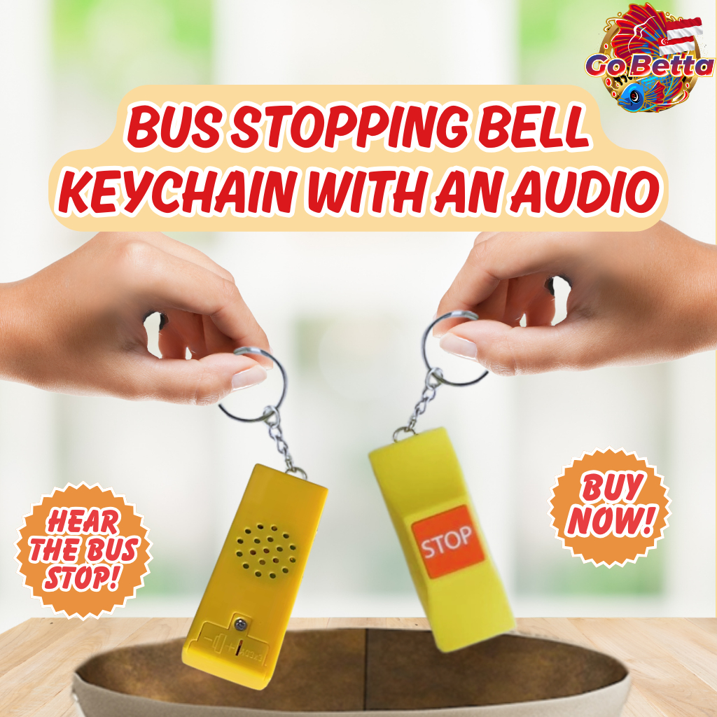 Jual Bell Keychain Singapore Bus Stopping! Aksesoris Unik MRT & Bus ...
