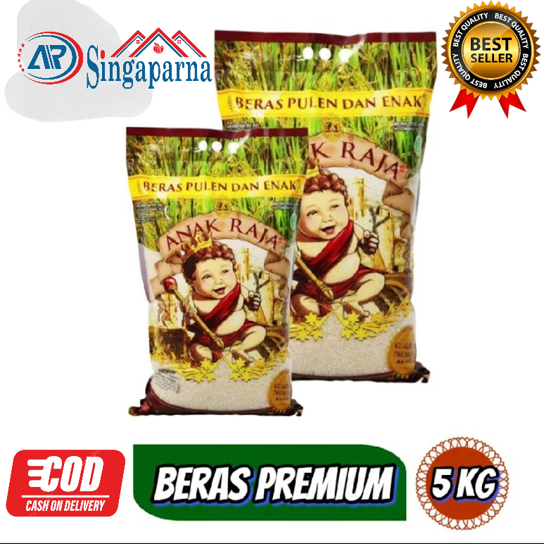 Jual Beras Anak Raja Kemasan 5Kg 10Kg 20Kg | Shopee Indonesia