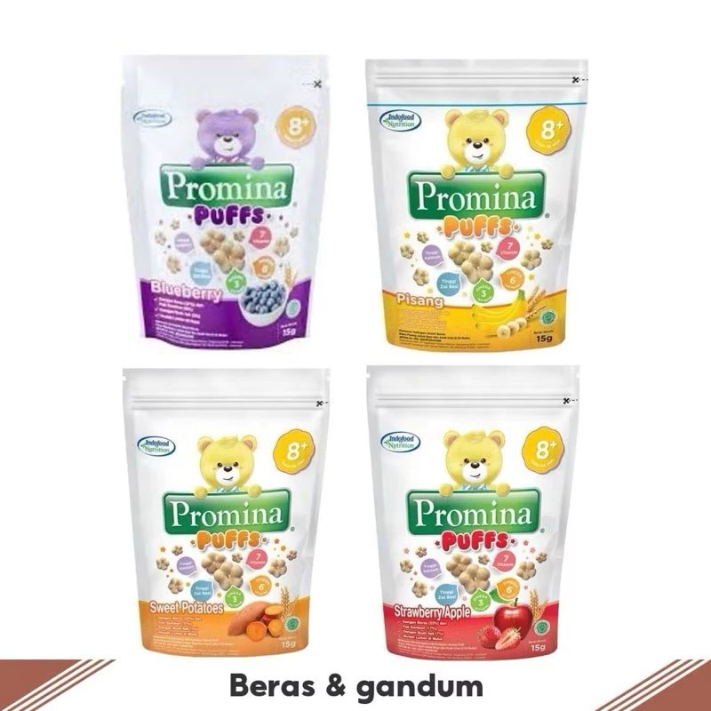 Jual PROMINA PUFS 15g PROMO BUNDLE 3 VARIAN RASA SNACK BAYI MPASI ...
