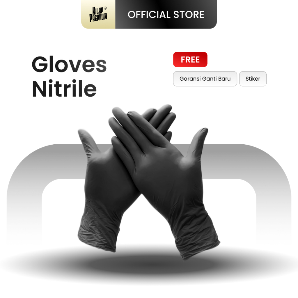 Jual Nitrile Glove - Kilap Premium I Sarung Tangan Nitrile, Safe Glove ...