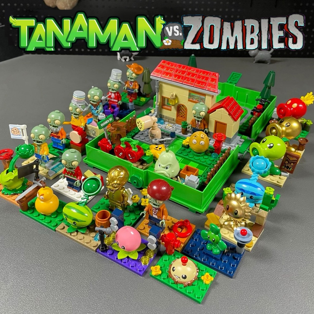 Jual Plants VS Zombies Building Block Set Mainan Edukasi Anak Bricks ...