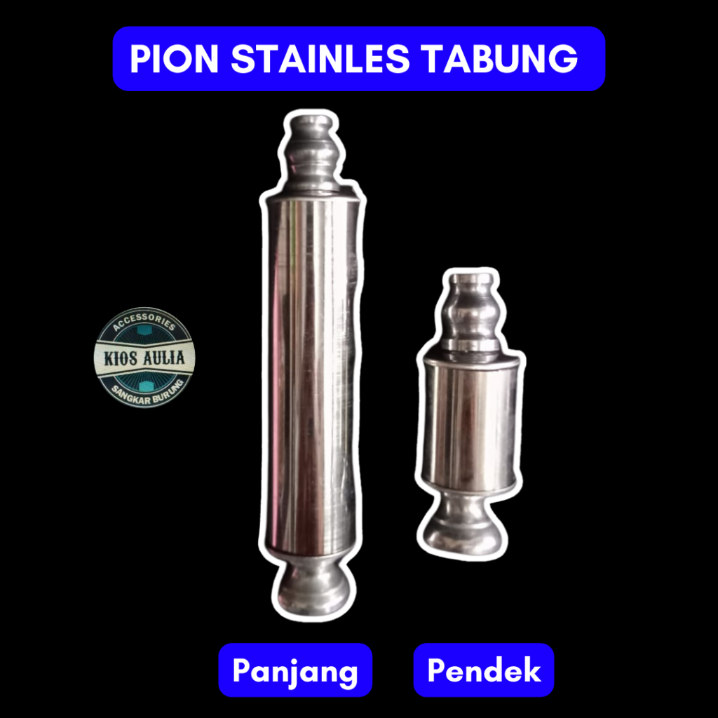 Jual PION STAINLES TABUNG UKURAN PANJANG DAN PENDEK AKSESORIS CANTOLAN ...