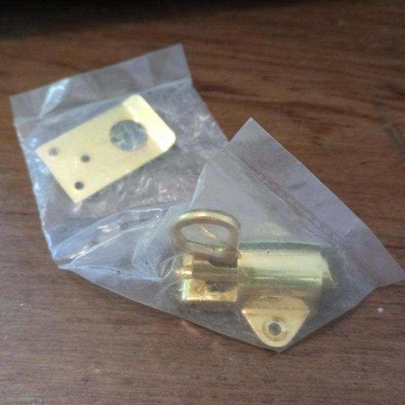 Jual MULLER Spring Knife Knip Grendel Kodok Besi Kuning Gold | Shopee ...