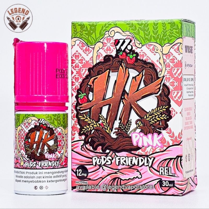 Jual SALT NIC - LIQUID HK V3 PINK Cereal Chocolate Strawberry Milk 30ML ...