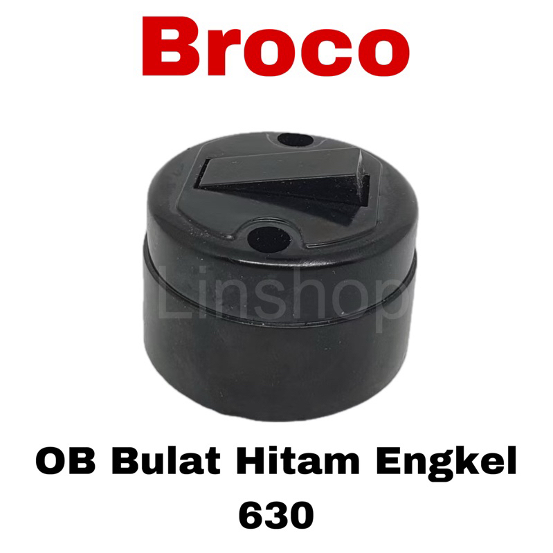Jual BROCO OB SAKLAR ENGKEL HITAM 630 N / SINGLE SWITCH OUTBOW CLASSIC ...