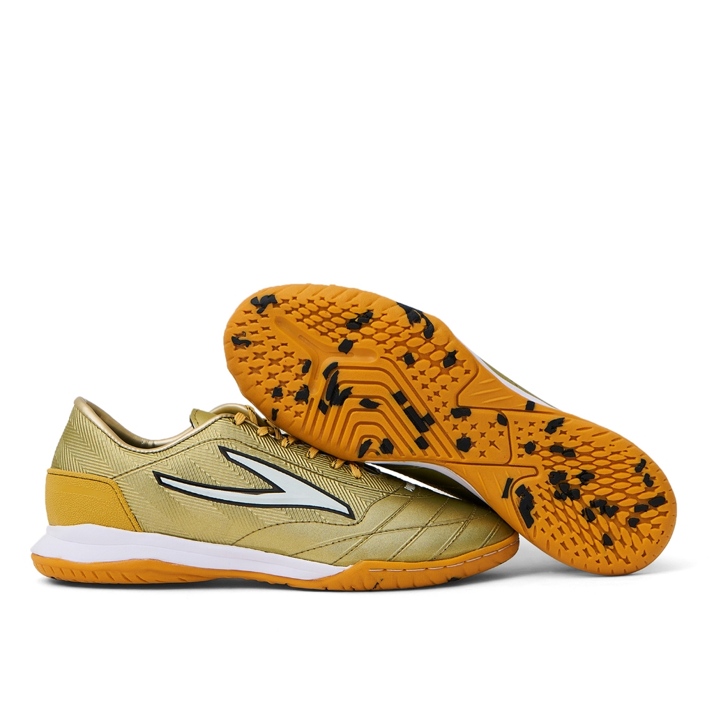 Jual Zevma Sepatu Futsal Panthera Pro .2 - Gold Metallic | Shopee Indonesia