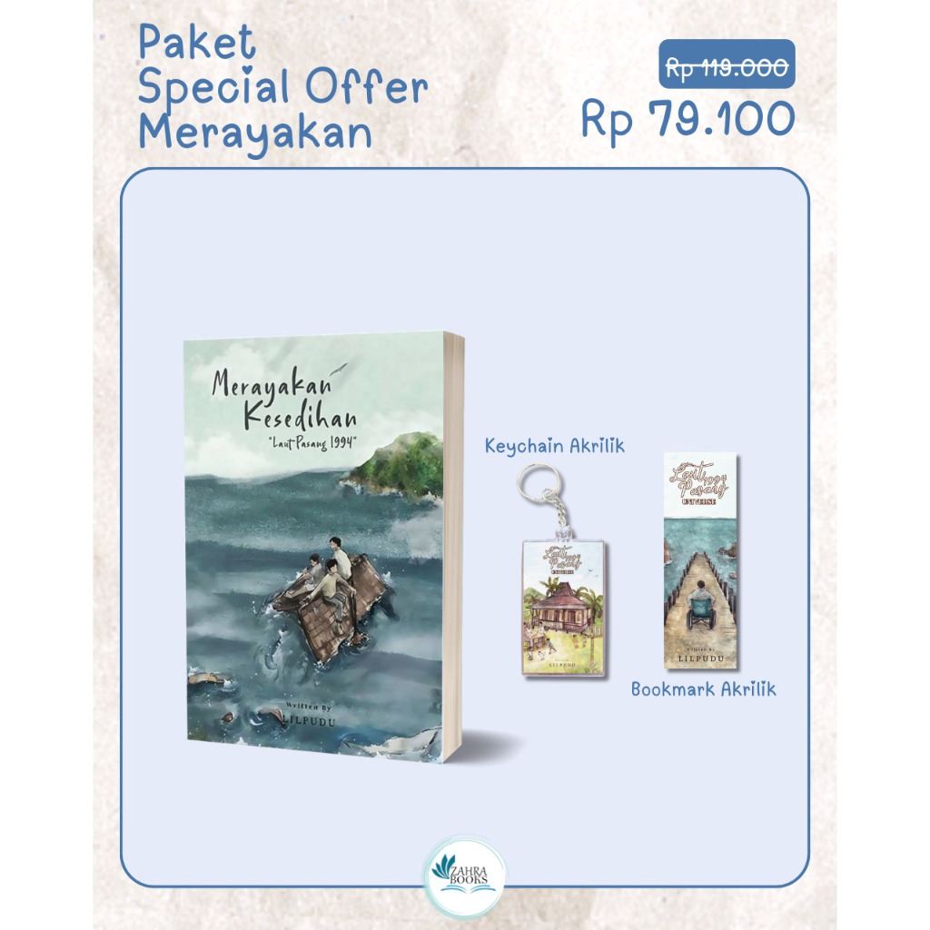 Jual Novel Merayakan Kesedihan & Laut Pasang" karya Lilpudu | Shopee ...