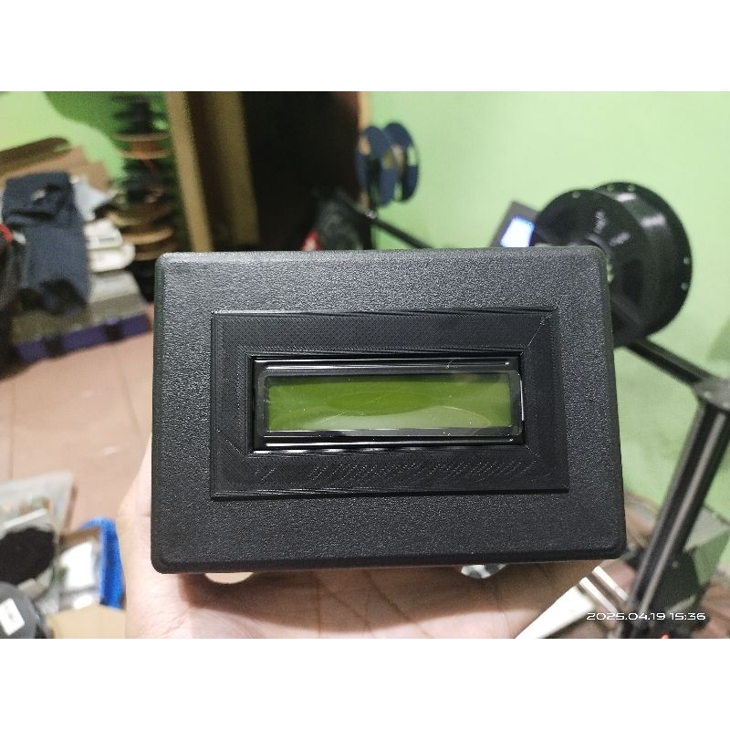 Jual Custom Box Hitam X4 + Frame LCD 16x2 | Shopee Indonesia