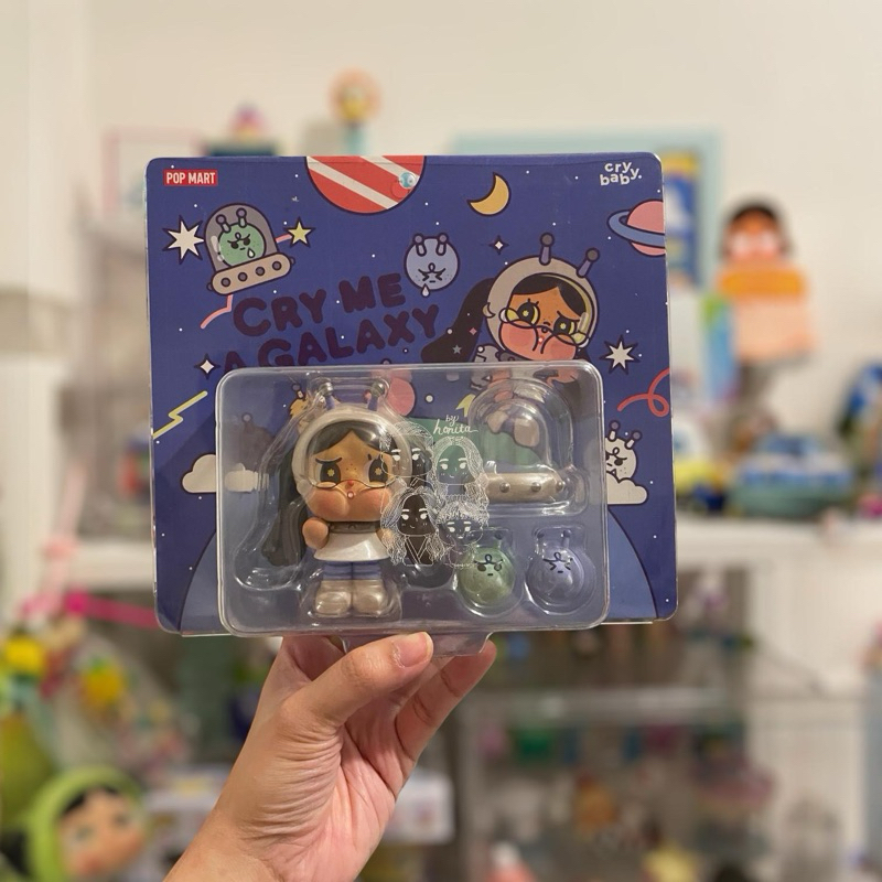 Jual READY STOCK % Popmart Thailand Exclusive Crybaby Cry Me A Galaxy ...