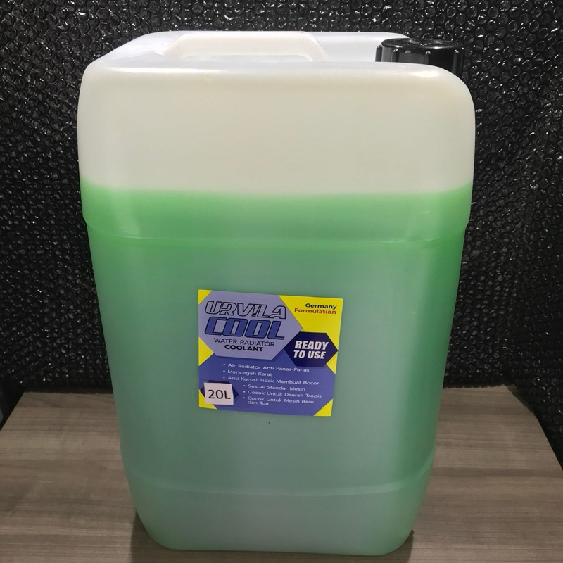 Jual Air Radiator Coolant HIJAU URVILA Coolant 20 Liter | Shopee Indonesia