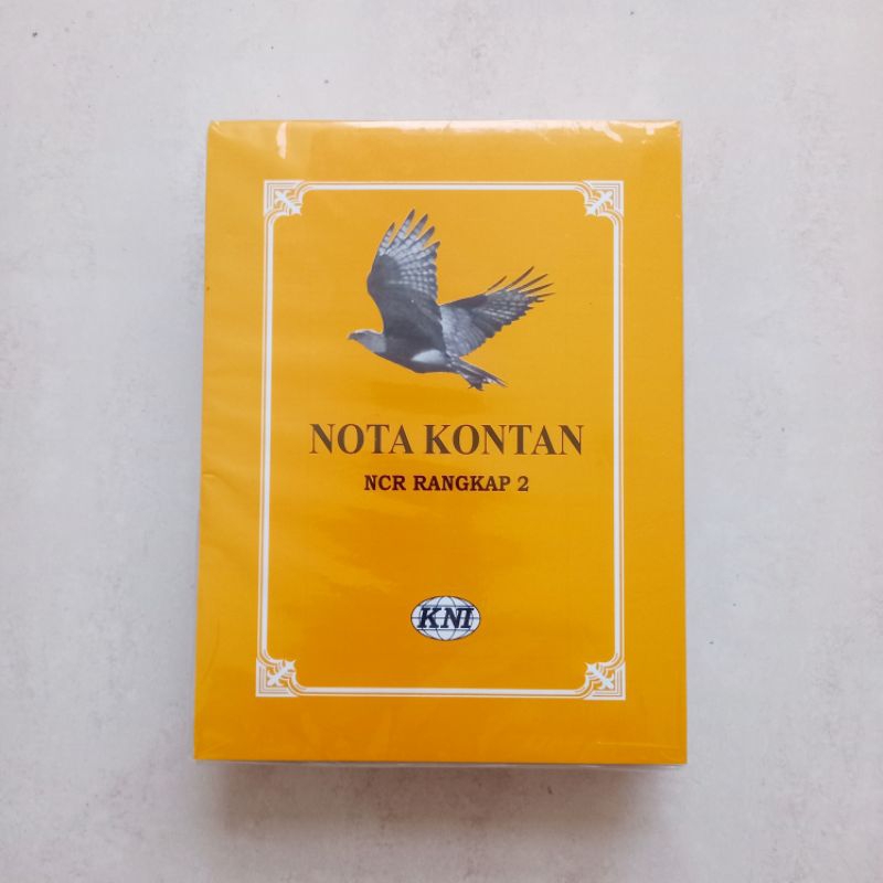Jual [ PACK ISI 20 MURAH ] Buku Nota Kontan Besar KNI B2 Rangkap 2 ...