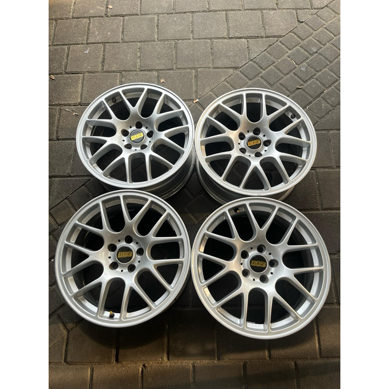 Jual Velg BBS CH-R Ring 18 Supercopy. Hyper Silver. Lebar 8 Et 40. Pcd ...
