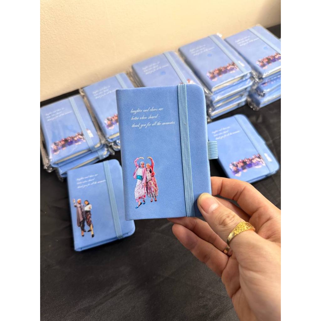 Jual Notebook Pom A7 Custom Logo / Note Book Custom / Buku Custom ...