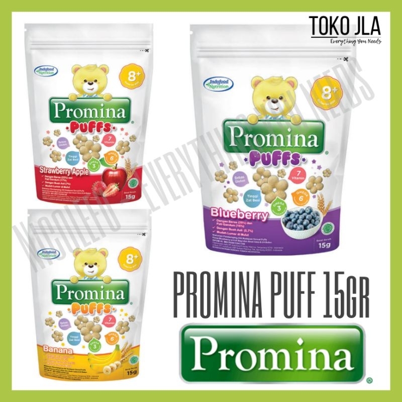 Jual PROMINA Puffs Puff Blueberry / Banana / Strawberry Apple / Wagyu ...