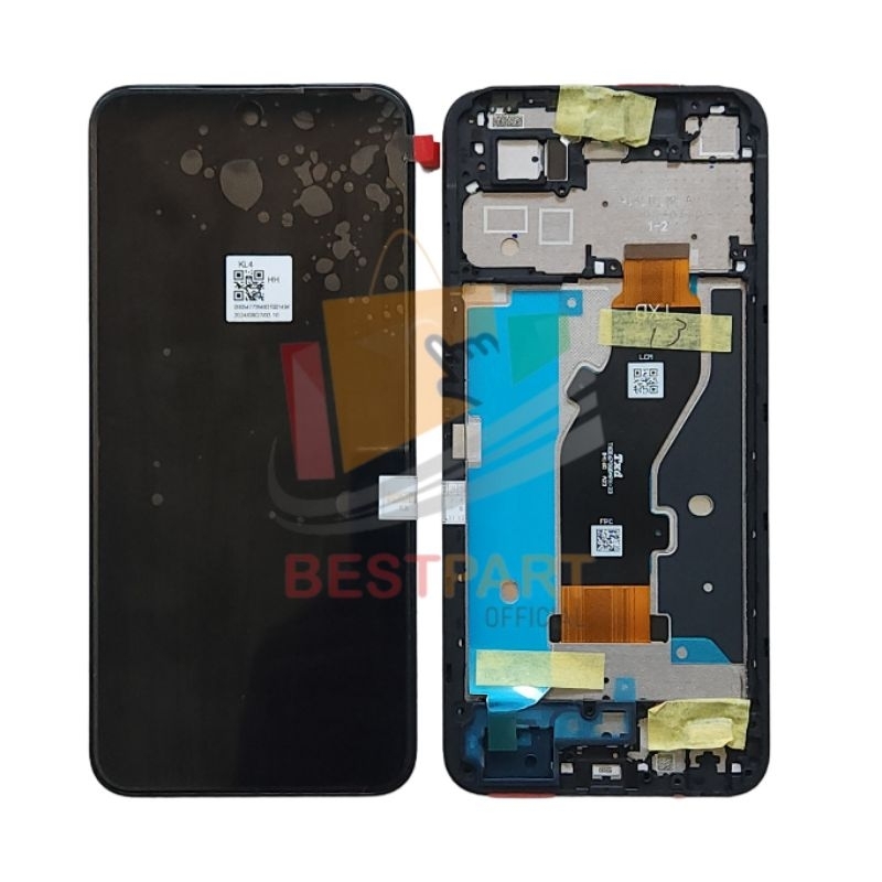 Jual LCD TOUCHSCREEN FULLSET + FRAME For TECNO SPARK GO 1 KL4 ORIGINAL ...